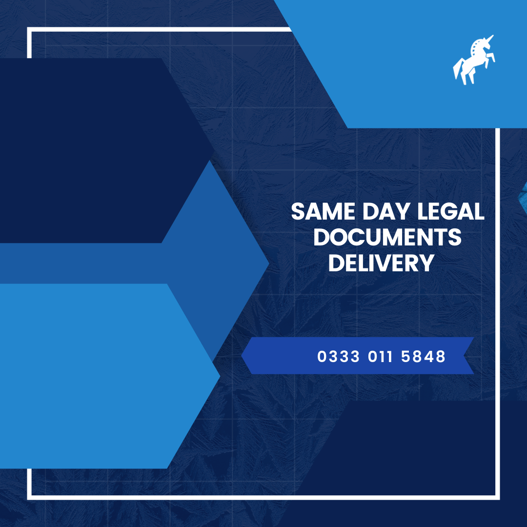 Legal Document Delivery - Unicorn Logistics